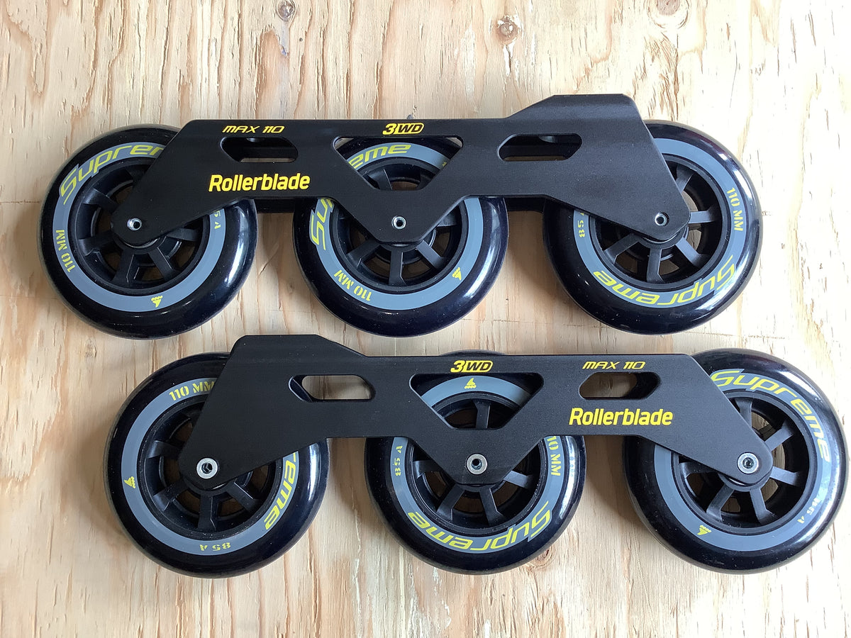 Frames Rollerblade 3x110mm 3WD complete – Boutique Solo Inline